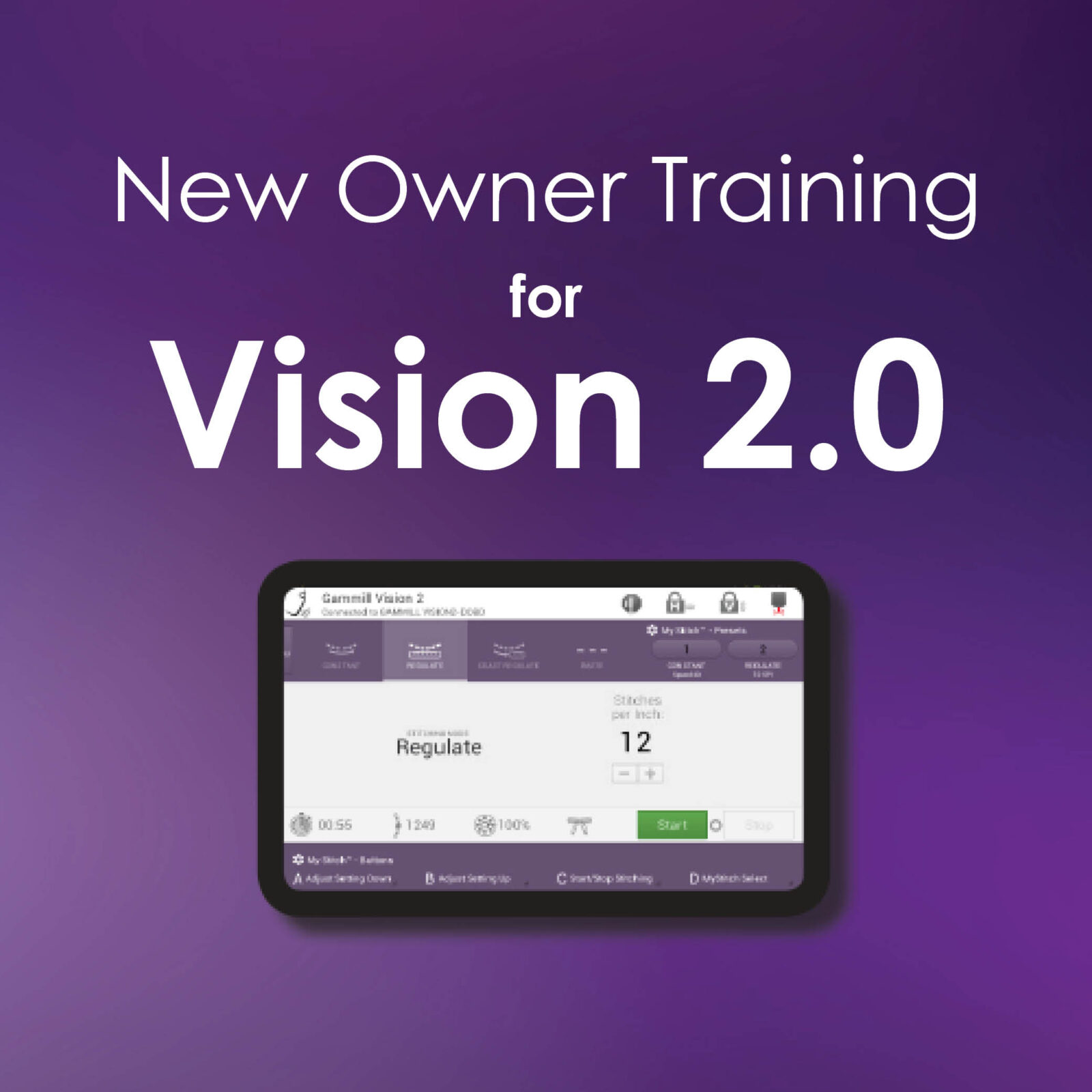Vision 2.0 Hand Guided New Owner Training | Gammill, Inc
