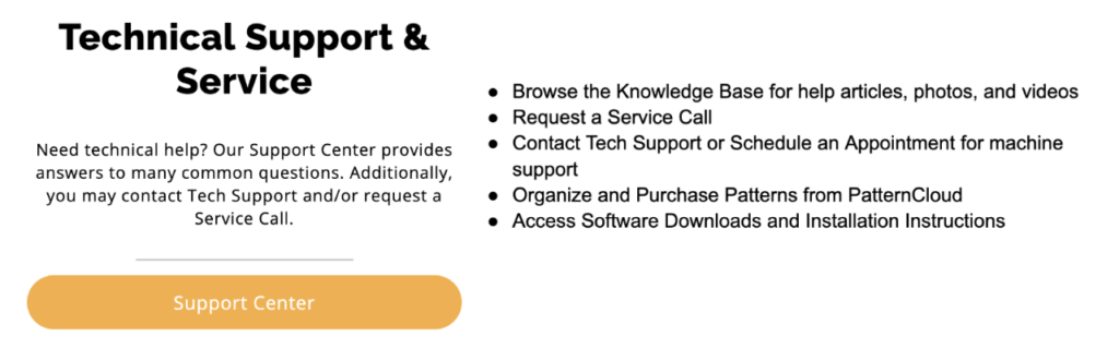 SupportCenter | Gammill, Inc