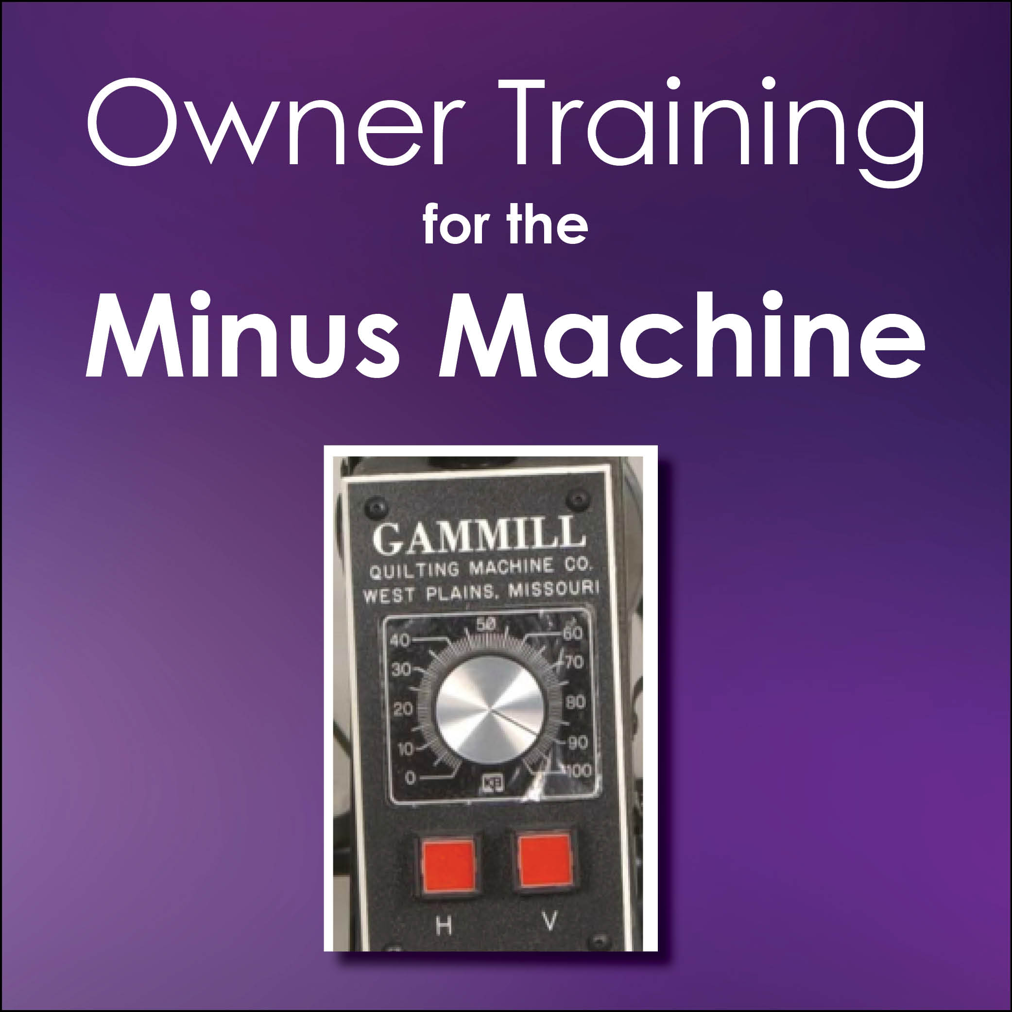 minus machine | Gammill, Inc