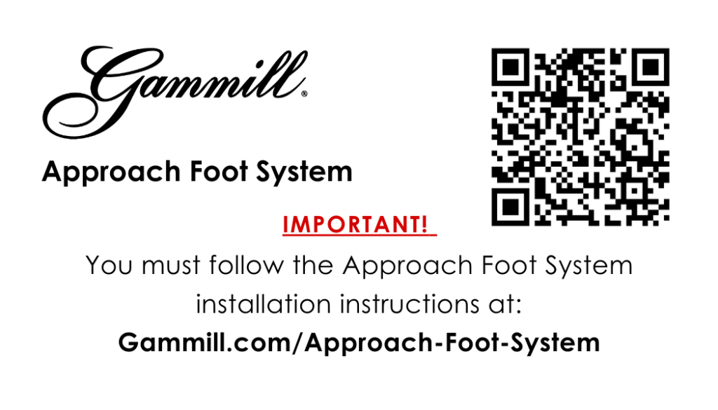 TEMPLATE Gammill Approach Product Installation Instructions -QR Code ...