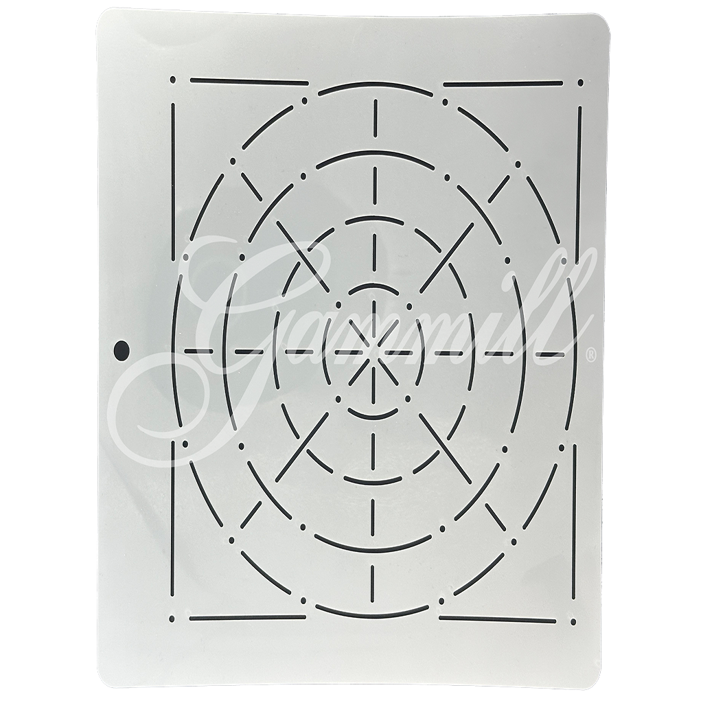 QWC 2024 Circle Stencil Gammill Inc QWC 2024 Circle Stencil Gammill Inc